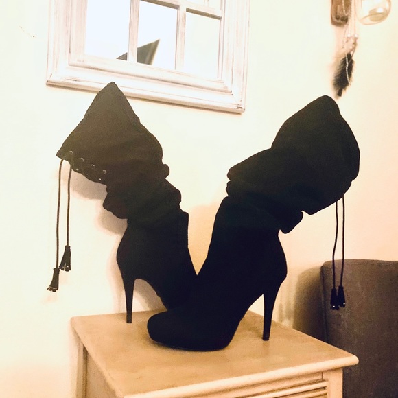 Shoes | Thalia Sodi Brisa Slouch Knee High Boots | Poshmark